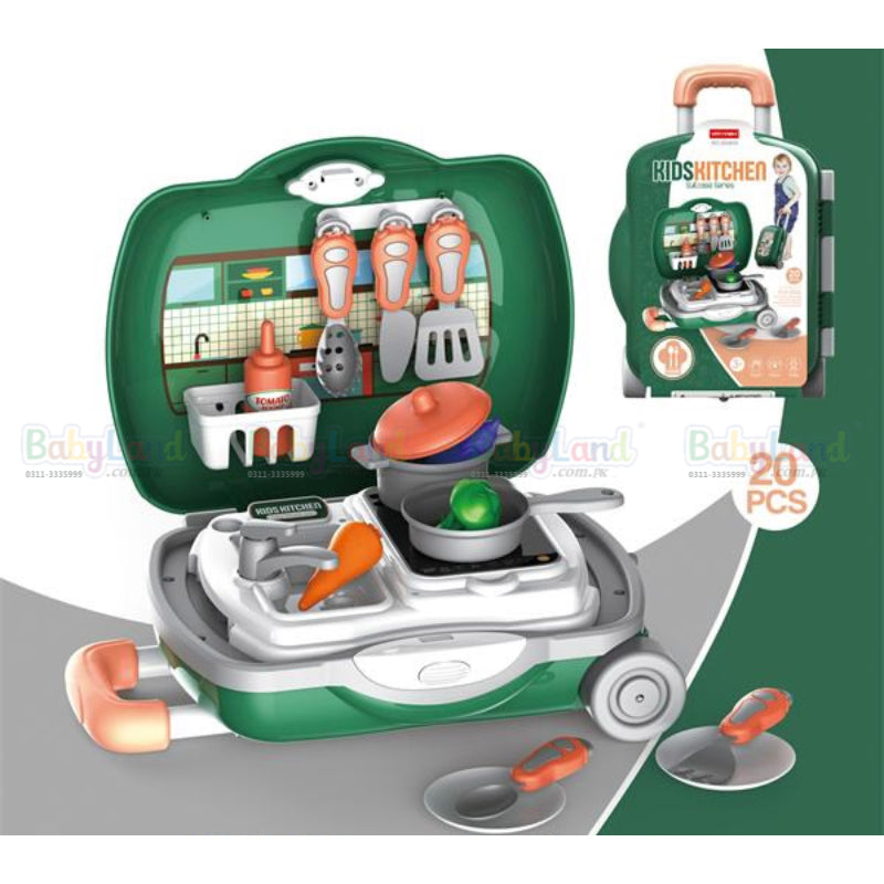 KITCHEN SET-KIDS TROLLY | BABYLAND