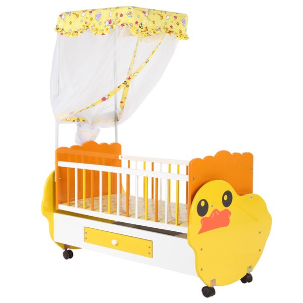 Junior Baby Wood Cot BC-005-2AK | BABYLAND