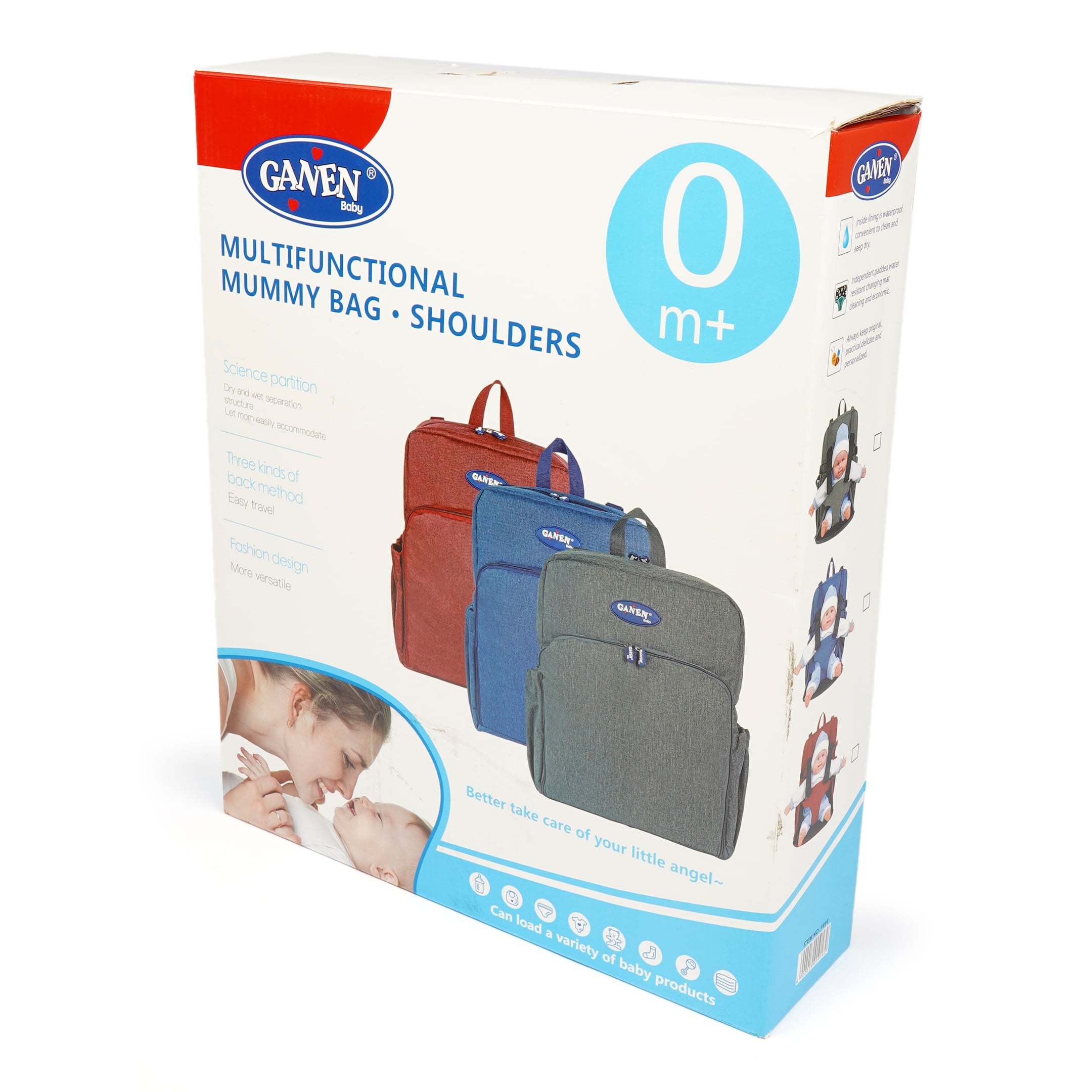 Ganen Mother Shoulder Bag BGG-1916 | BABYLAND