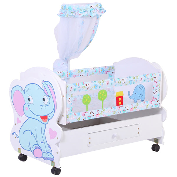 Junior Wood Baby Cot BC-009-2AK | BABYLAND